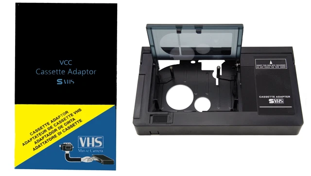 ADAPTATEUR CASSETTE MOTORISÉ VHS-C vers VHS pour JVC C-P7U Panasonic PV ...