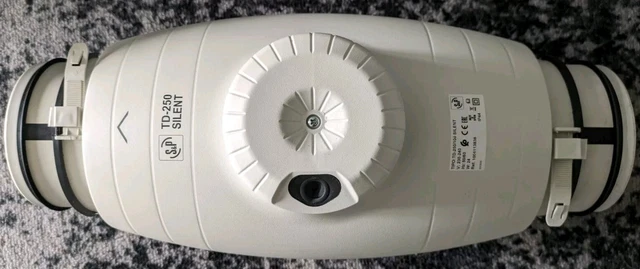 SOLER & PALAU TD-250-100 Silent Semi-Radial Duct Fan, Sound Insulated S ...