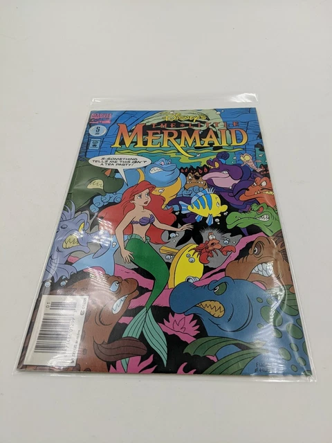 DISNEY’S THE Little Mermaid Comic Book Marvel #5 JAN. £5.93 - PicClick UK