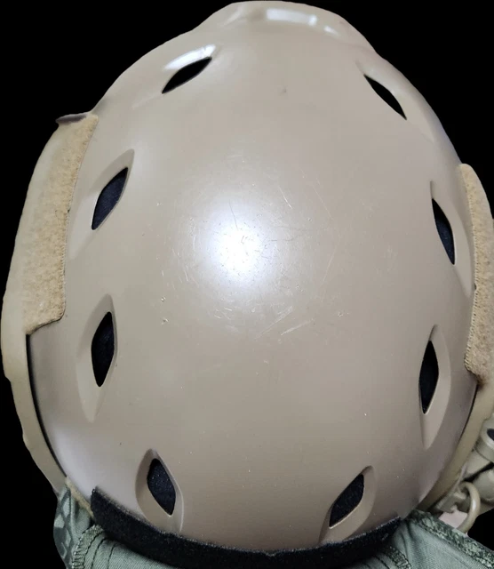 OPS-CORE FAST BASE Jump Bump Helmet M/L, Urban Tan with 4D deluxe Pads ...