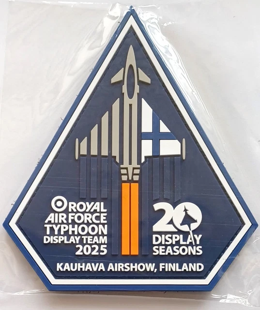 RAF TYPHOON DISPLAY Team Kauhava Airshow Finland 2025 20 Display ...