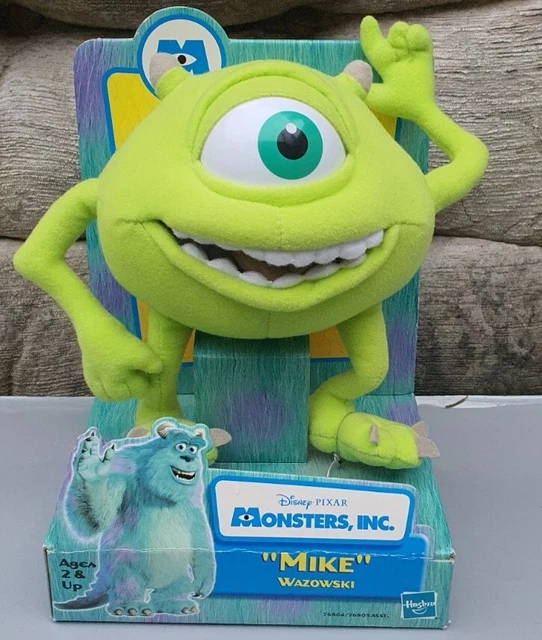 🔥MONSTER INC MIKE Wazowski Plush Disney Pixar New in the box Hasbro ...