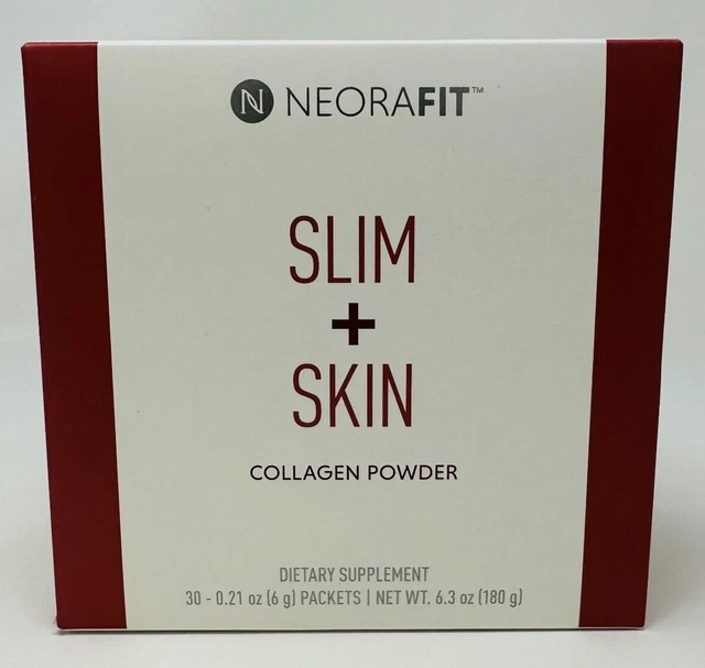 EXP : 13/8/2023 NeoraFit Slim + collagène peau 30 portions Neora Fit ...