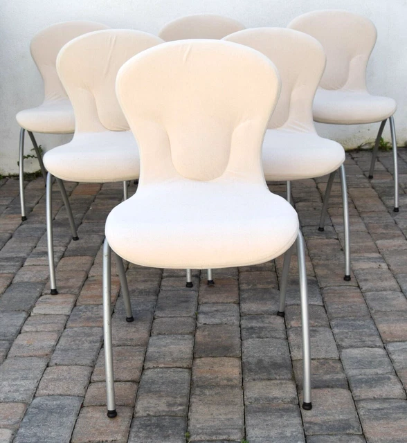 OTTO ZAPF 6ER Set CONTUR Stühle gepolstert von Otto Zapf Column Table ...