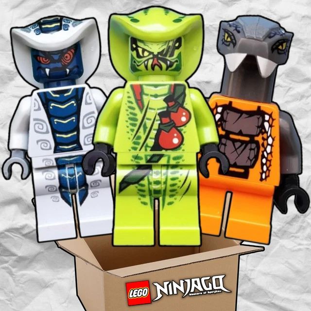 LEGO NINJAGO SNAKES ONLY Mystery Minifigure Blind Bag - Lego Lot ...