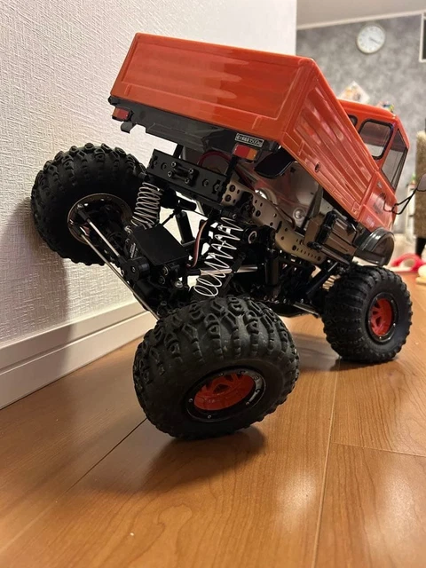 TAMIYA CR01 UNIMOG 4WS RC Truck with Futaba Remote Off-Road Tires ...