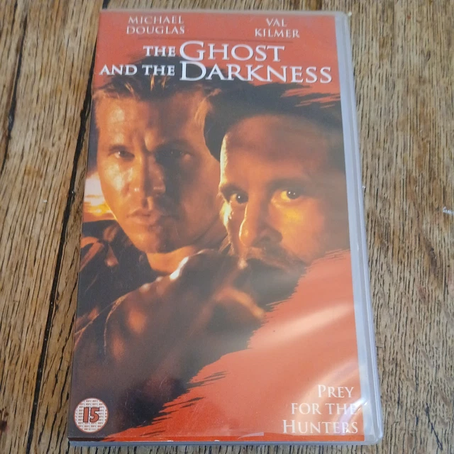 THE GHOST AND The Darkness VHS Michael Douglas Val Kilmer 1996 £5.09 ...