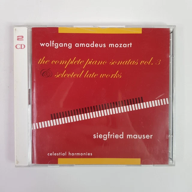 MOZART THE COMPLETE Piano Sonatas Vol3 Siegfried Mauser Rondo A ...