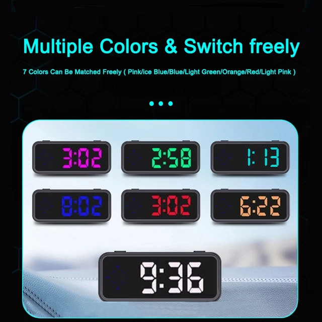 MINI GPS SPEEDOMETER Digital LED Universal MPH/KMH Display Head Up HUD ...