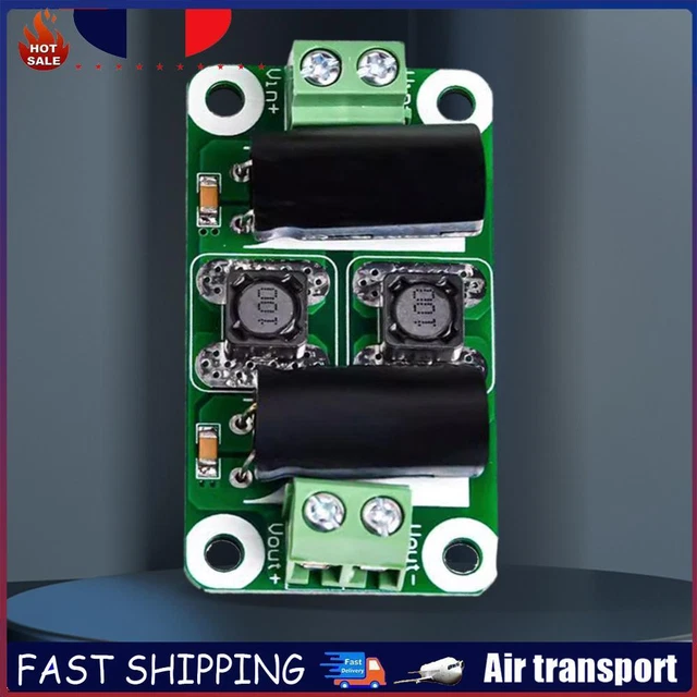 DC POWER FILTER Board Class D Power Amplifier Module EMI Suppression ...