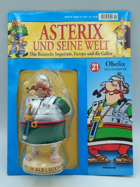ASTERIX UND SEINE Welt Obelix als Legionär Deagostini Heft Nr 21 ungeöffnet Neu EUR 19,99 ...
