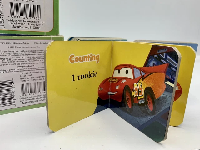 DISNEY PIXAR MOVIES Pocket Books Wall-e Incredibles Cars Nemo Monster ...