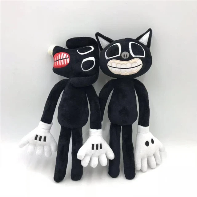 SIREN HEAD SERIES Bla Cat Plush Toy Big Mouth Horror Character Stuffed ...