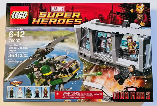 LEGO 76007 - Marvel Super Heroes Iron Man: Malibu Mansion Attack $89.99 ...