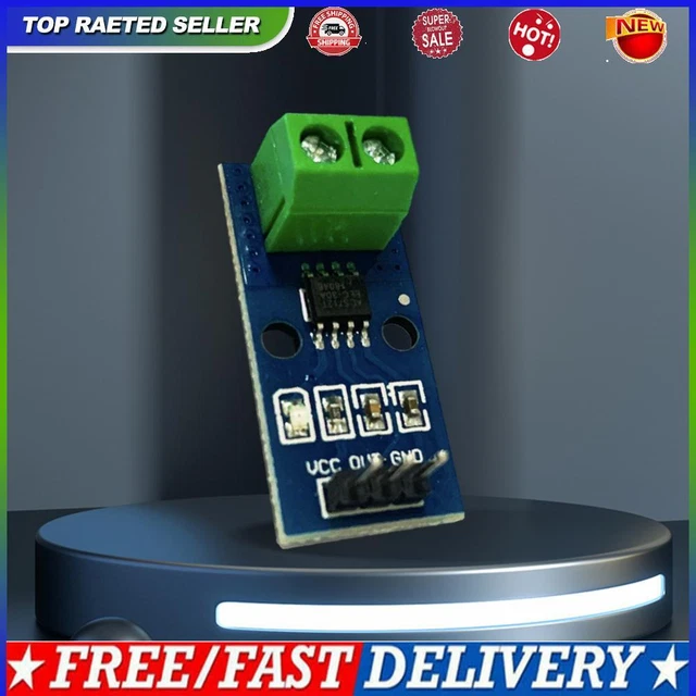 ACS712 DC5V HALL Effect Current Sensor Module Voltage Tester Terminal ...