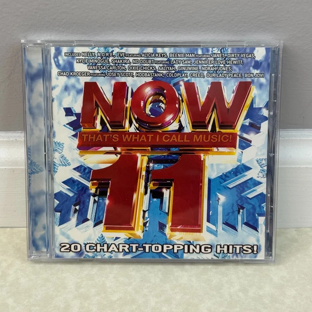 NOW THAT'S WHAT I Call Music 11 (CD, 2002 EMI) Nelly, Creed, Coldplay ...