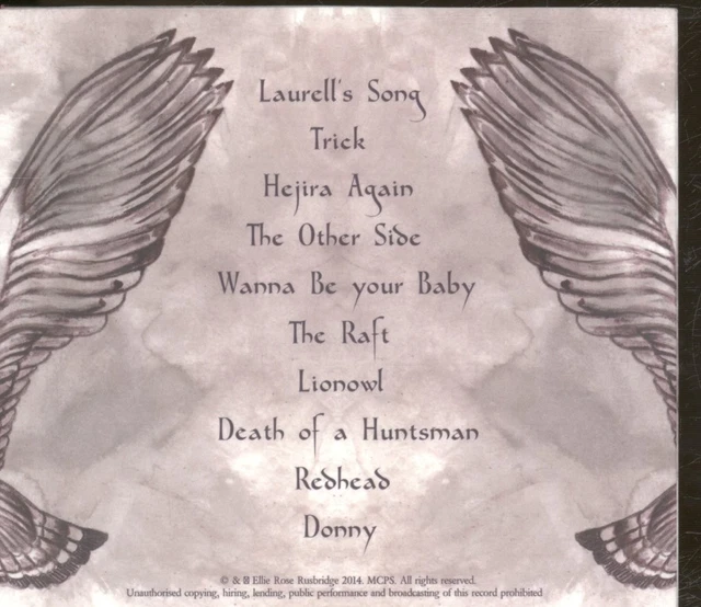 ELLIE ROSE RUSBRIDGE Night Becoming CDr UK Not On Label 2014 CDR in ...