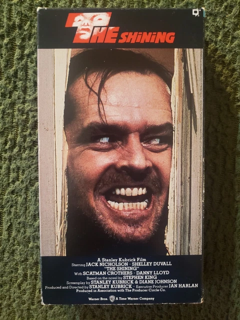 THE SHINING VHS Jack Nicholson Stephen King Vintage Horror Thriller (1980) £15.34 - PicClick UK