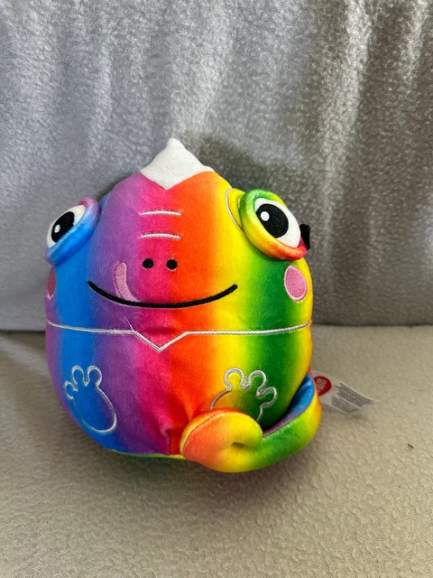 RED NOSE DAY BBC Rainbow chameleon squishy soft toy plush £10.22 ...