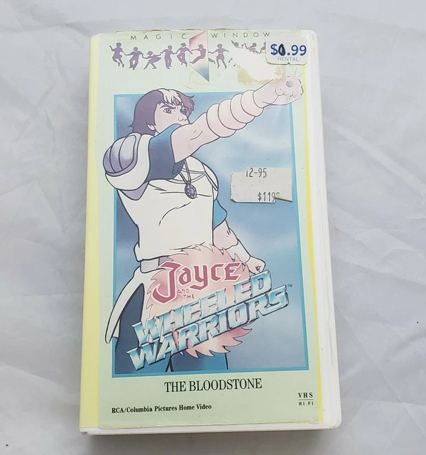 JAYCE AND THE Wheeled Warriors The Bloodstone VHS 1985 RCA Columbia $34 ...