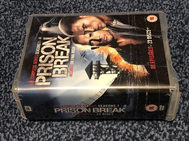 PRISON BREAK COMPLETE Series Seasons 1 - 4 23 Discs 80 Episodes EUR 4,67 - PicClick IT