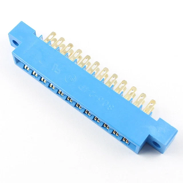 1PCS 805 SERIES 3.96mm Pitch 2x12 Pin 24 Pin PCB Slot Solder Card Edge ...