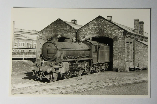 RWY1256 - 1956 Locomotive 62045 NORTH ALLERTON Railway Yard Shed - Real ...