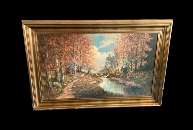 GEMÄLDE VON JOHANNES Bochmann, 1950 Ölgemälde / Ölbild / Holzrahmen ...