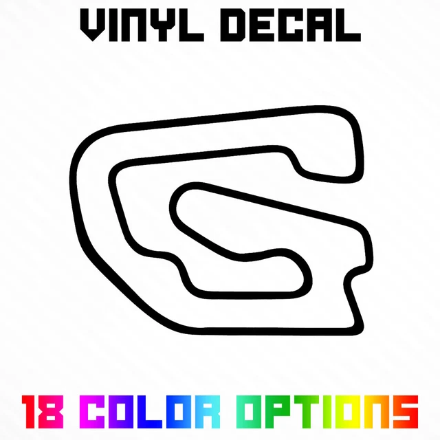 VANCOUVER ISLAND MOTORSPORT Circuit Decal VIMC Race Track Decals ...