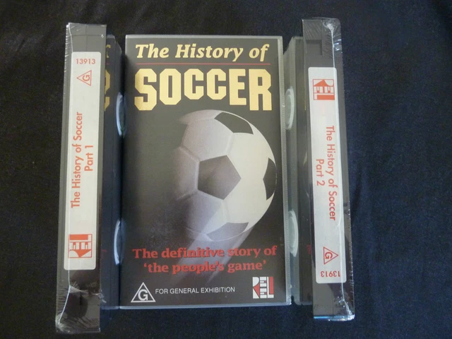 THE HISTORY OF Soccer Rare New Sealed Vhs Video! Football Soceroos ...