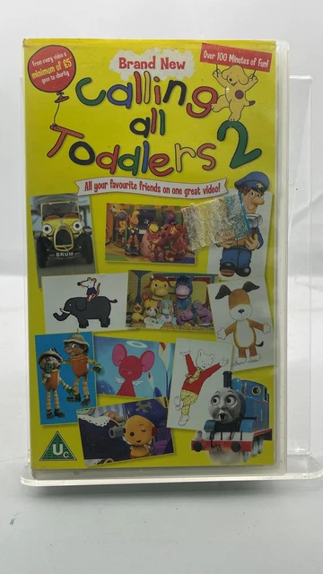 CALLING ALL TODDLERS 2 On VHS Video Cassette Tape £39.99 - PicClick UK