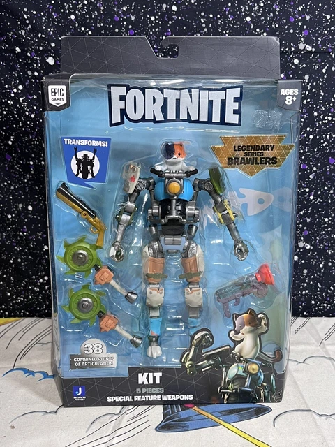 JAZWARES FORTNITE LEGENDARY Series Brawlers Kit with Mech Suit 6 ...