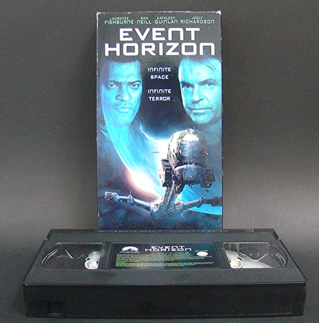 EVENT HORIZON VHS 1997 Laurence Fishburne Cult Sci-Fi Horror Film Rare ...