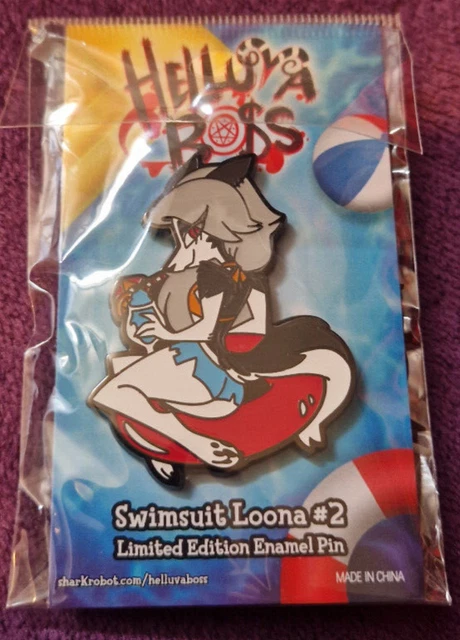 LIMITED EDITION - Helluva Boss Swimsuit Loona #2 - ENAMEL PIN Vivziepop ...