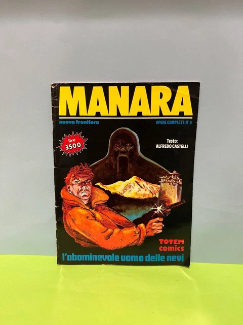 MILO MANARA L' Abominevole Uomo Delle Nevi - Totem Comics - Nuova ...