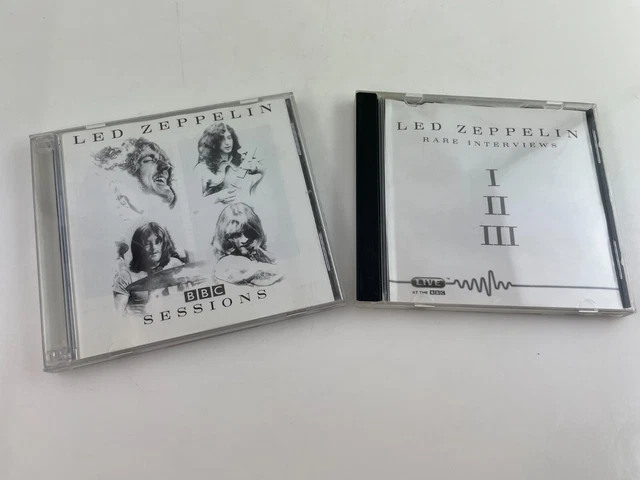 LED ZEPPELIN BBC Sessions & Rare Interview I II III Live at the BBC CDs ...