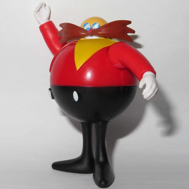 2.5& ROBOTNIK EGGMAN Sonic The Hedgehog! Jakks Figure Toy Sega Jointed ...