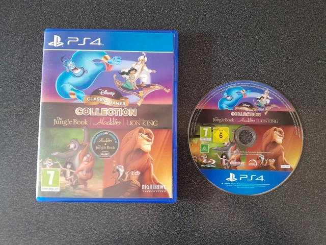 DISNEY CLASSIC GAMES Collection Jungle Book Aladdin Lion King PS4 ...