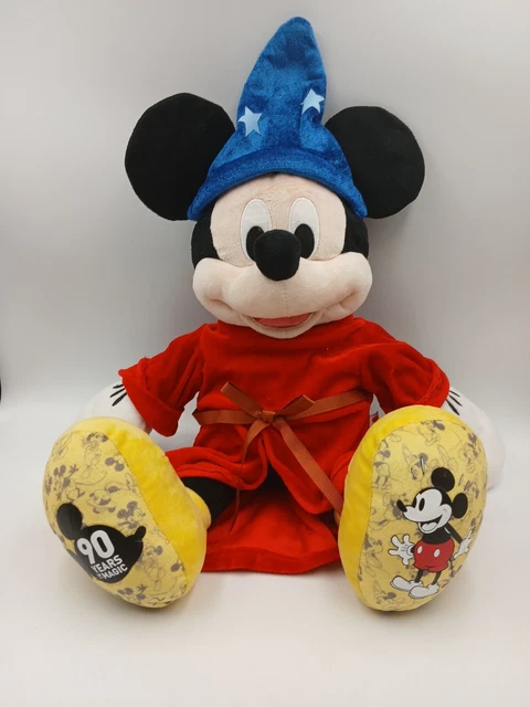 BUILD-A-BEAR MICKEY MOUSE sorcerer 90th Anniversary Disney Plush Soft ...