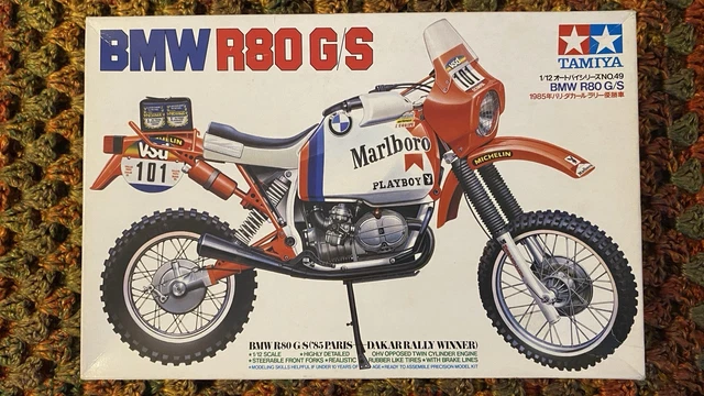 TAMIYA BMW R80 G/S Paris Dakar Vintage model. 1 /12 Scale. £104.70 ...