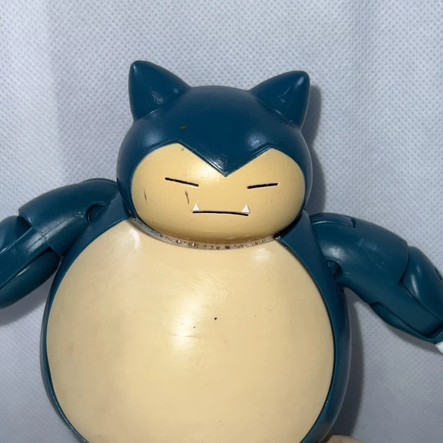 NINTENDO TOMY POKEMON Snorlax Articulated Soft Belly Action Figure £12. ...