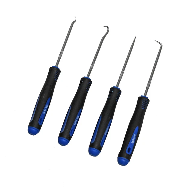 BRAND NEW MINI 4 Pc Pick and Hook Set Remove O-rings, Gaskets, Hoses ...