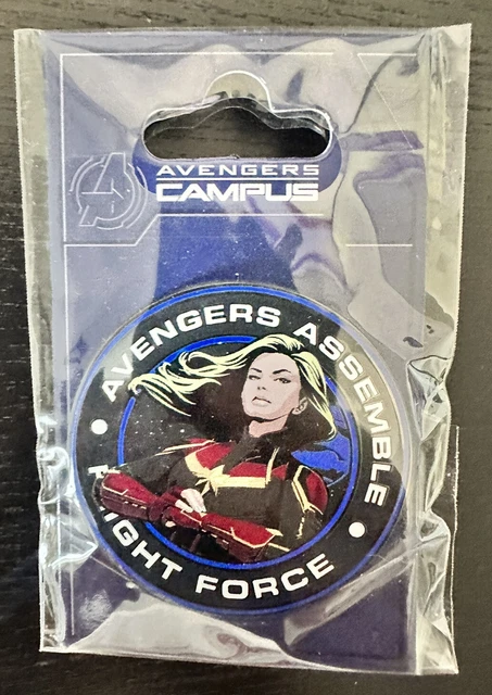 DISNEYLAND PARIS PIN Avengers Assemble Flight Force Captain Marvel Pin ...