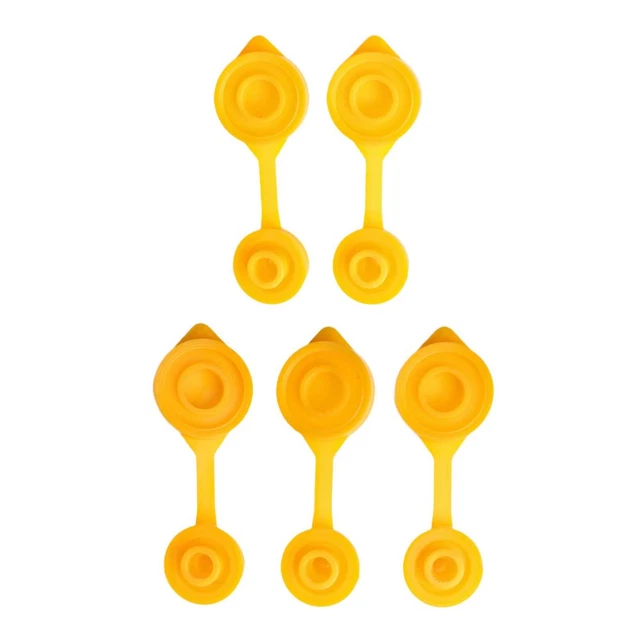 SPOUTS AND CANS Not Included Replacement Vent Cap Yellow Vent Cap Easy ...