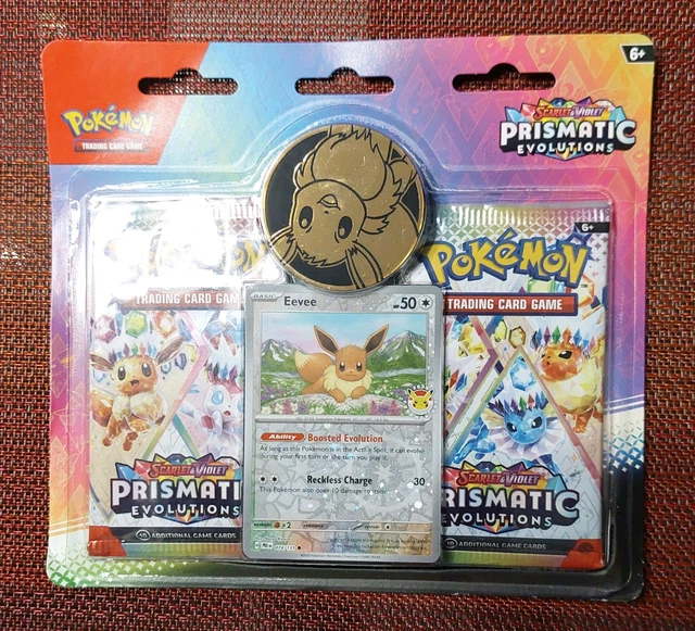 POKEMON TCG PRISMATIC Evolutions 2 Pack Blister x 2 £57.00 - PicClick UK