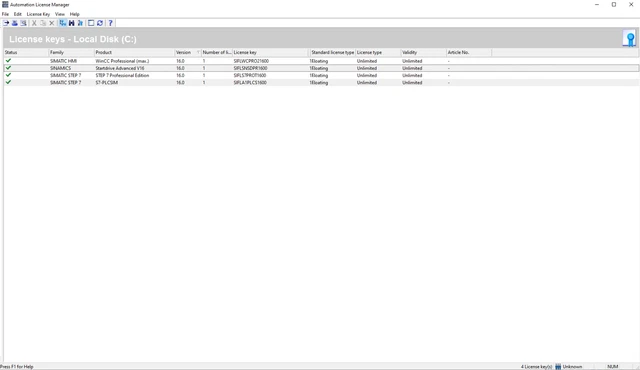 SIEMENS SIMATIC TIA Portal STEP 7 Professional V16 Floating License Pack $336.34 - PicClick AU