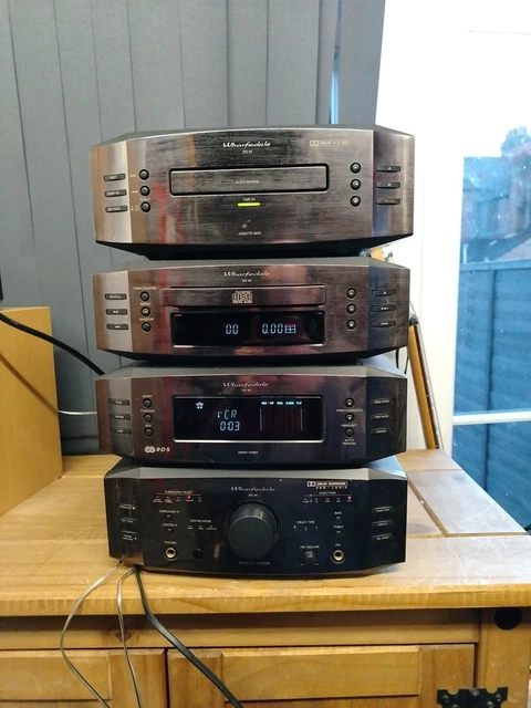 WHARFEDALE SYS44 AV Surround Sound Amplifier Dolby Pro Midi Hi-Fi £99. ...