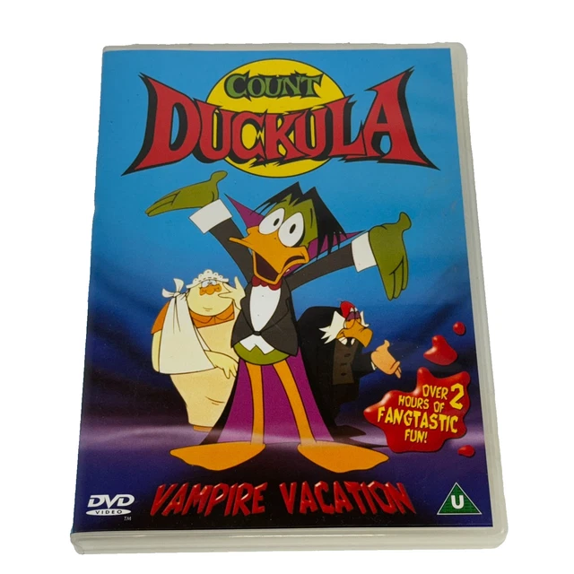 COUNT DUCKULA VAMPIRE Vacation DVD OOP Animated Cartoon Rare 6 Episodes ...