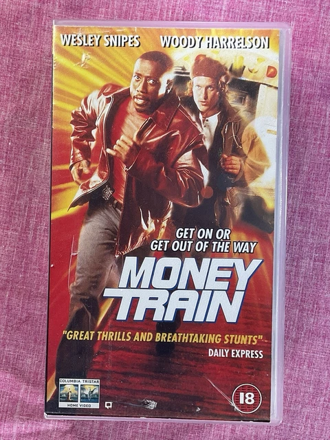 MONEY TRAIN VHS PAL Video 1995 Wesley Snipes Woody Harrelson Columbia ...