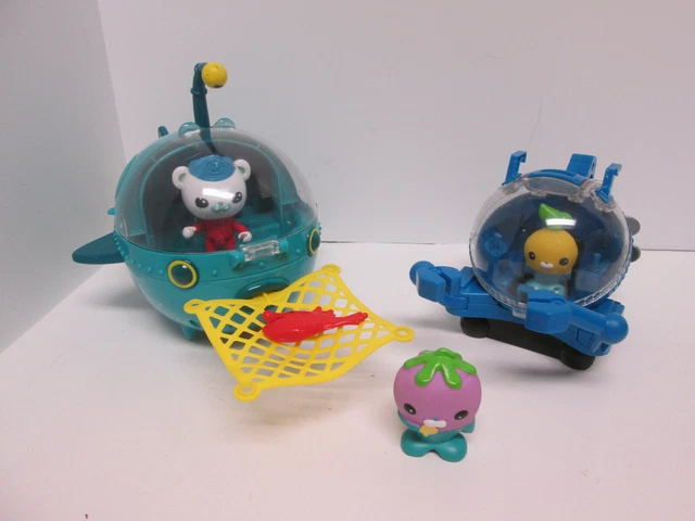OCTONAUTS GUP A Mission Vehicle Mini Sub Playset w Vegimals Figures ...
